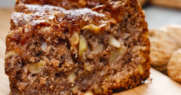 Easy Cinnamon Apple Cake - Skinny Daily Recipes