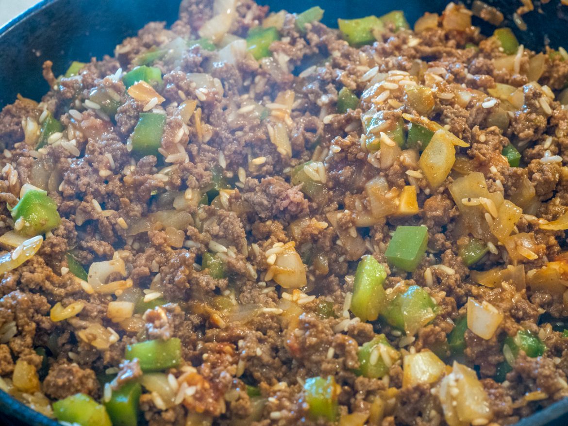 One-pot Texas Hash - Skinny Daily Recipes