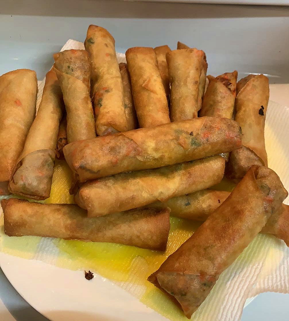 Traditional Filipino Lumpia - Skinny Daily Recipes