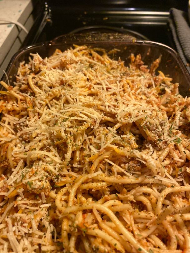 Baked Beef Spaghetti: A Delicious And Easy To Prepare Dish - Skinny ...