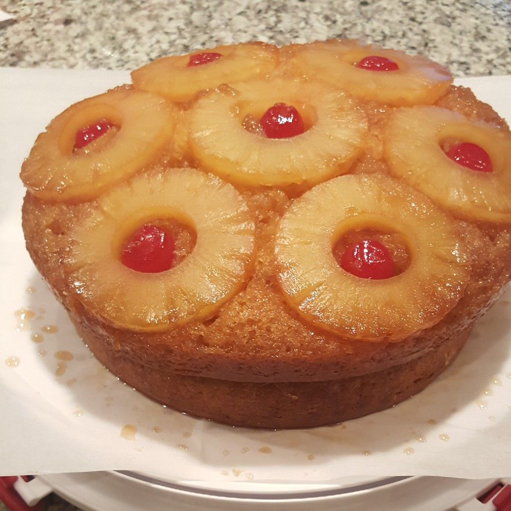 Old Fashioned Pineapple Upside-Down Cake - Skinny Daily Recipes
