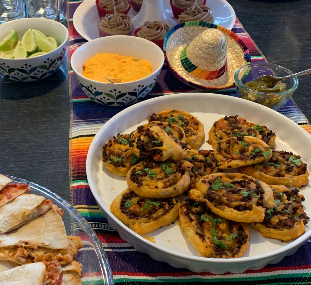 TACO PINWHEELS: A Fun, Different Twist On The Classic Taco - Skinny ...